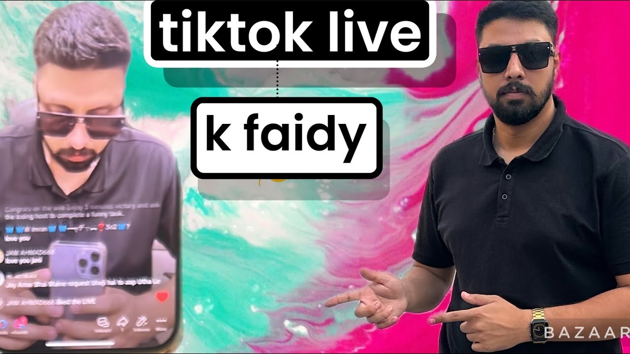 Tiktok live k faidy | Umar Sheikh - YouTube