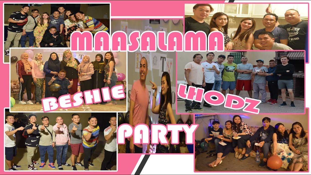 MAASALAMA PARTY | "Good-bye" | PART 2 | GAMES & PREPARATION | KSA ...