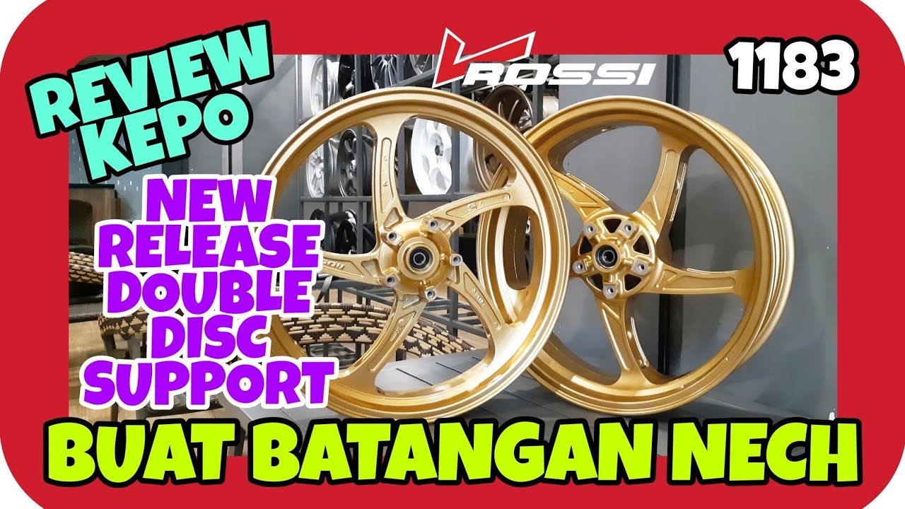 Review Velg Rossi Rim Sprint Mamba Gold Sport Keren Gagah Kuat Garansi ...
