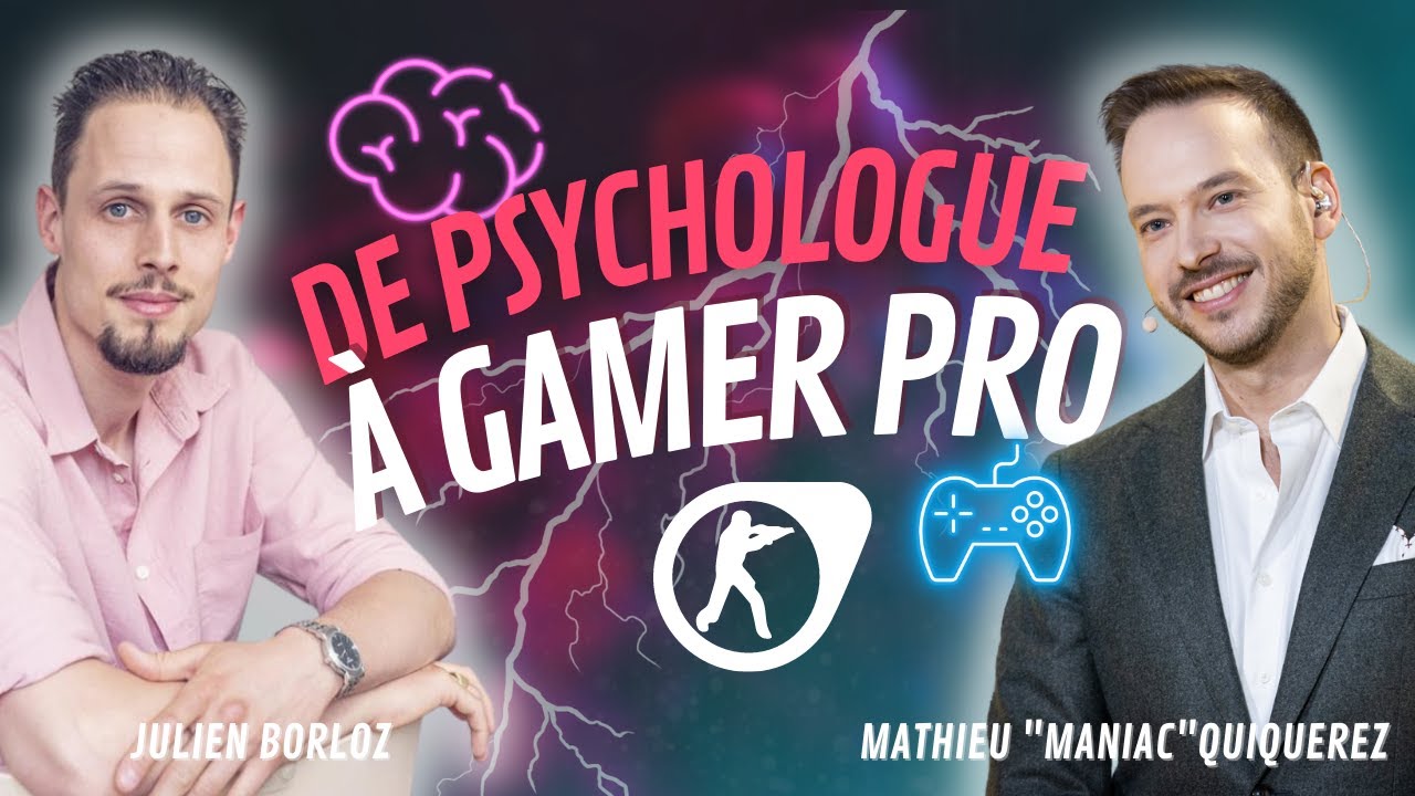 DE PSYCHOLOGUE À GAMER PRO | Podcast "Mon psy part en live" - YouTube