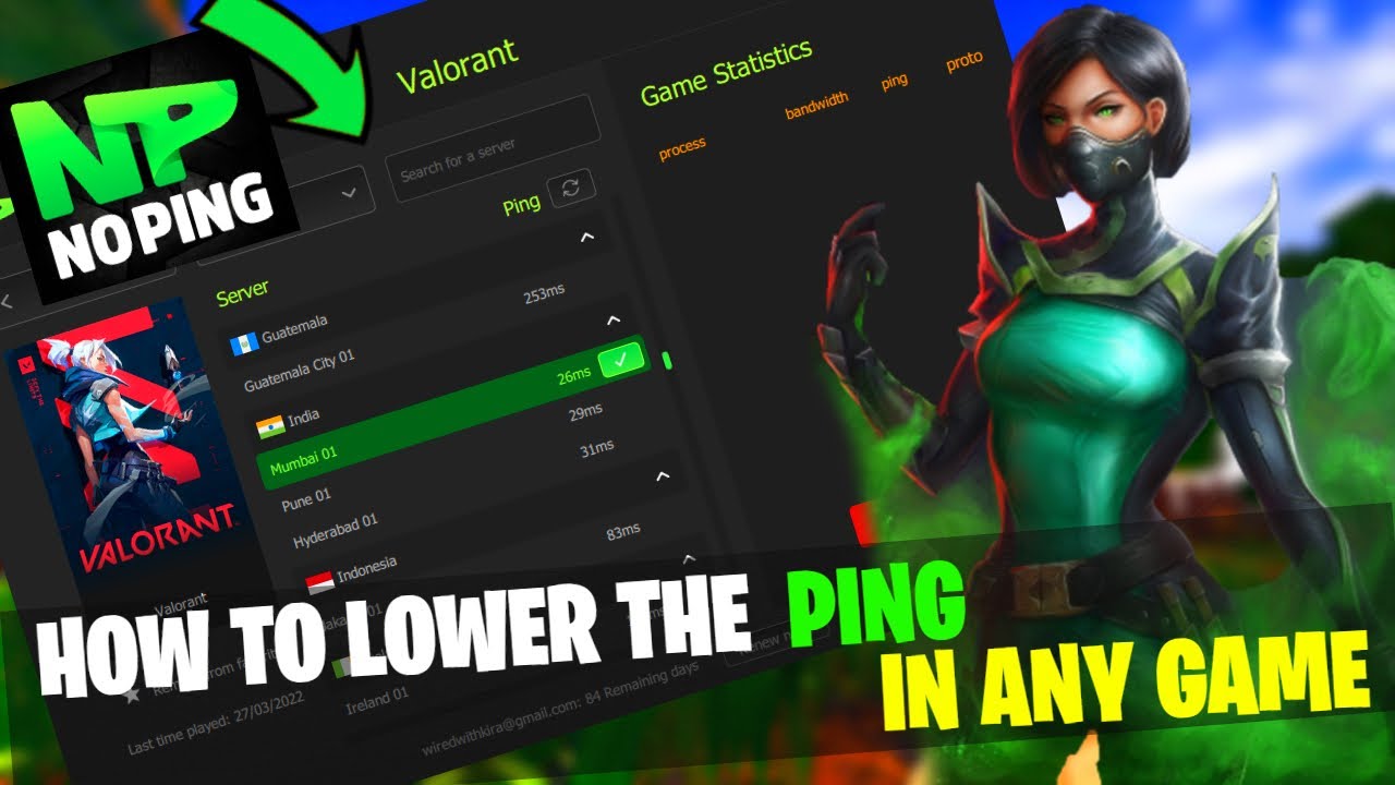 How to Fix high pings in any games | Fix packet loss & Input delay ...