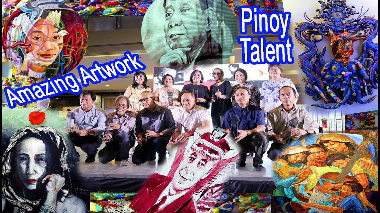 Amazing ArtWork Exhibit at SM City Cebu Philippine Visual Art - YouTube