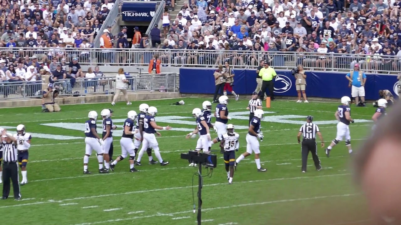 Jake Pinegar PAT - PSU vs. Kent State - YouTube