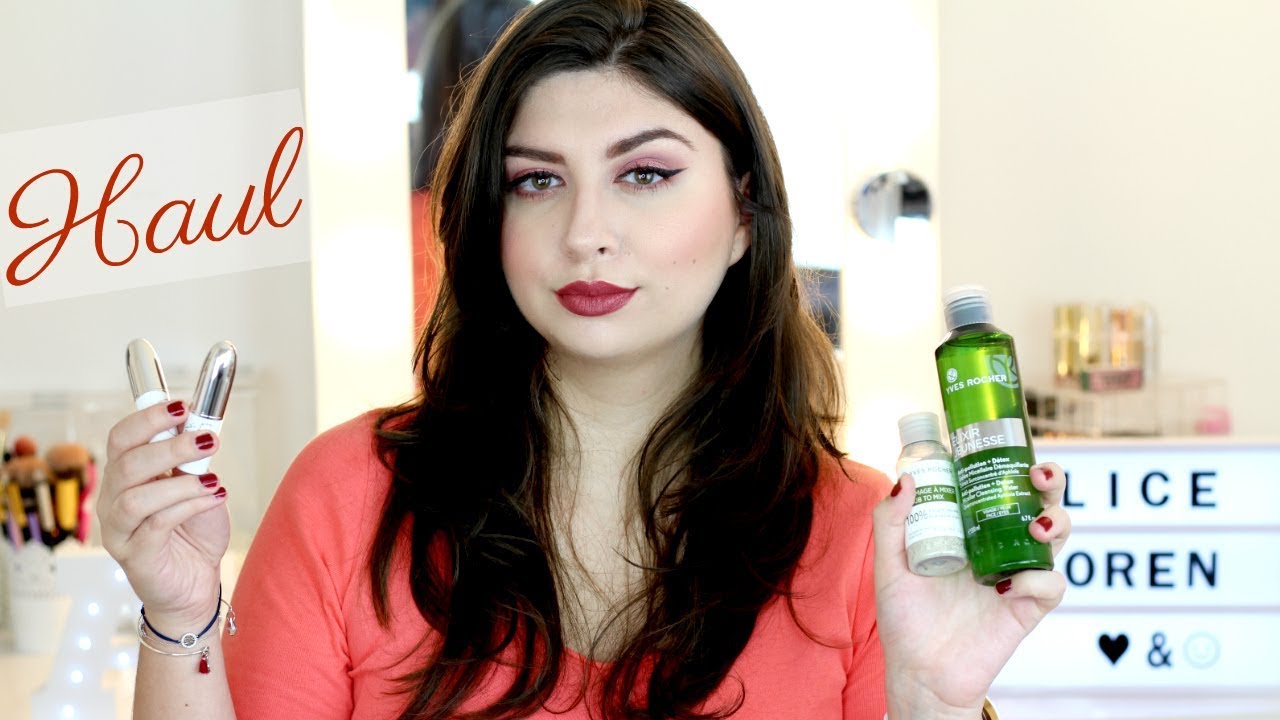 HAUL : MAC, YVES ROCHER, GOUIRAN BEAUTÉ⎜Alice Loren - YouTube