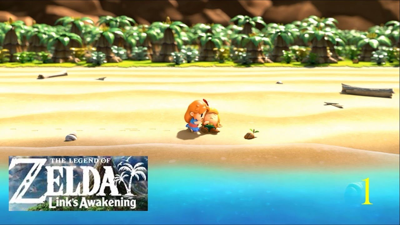 Let's Play Link's Awakening- 1- WELCOME TO KOHOLINT ISLAND! - YouTube
