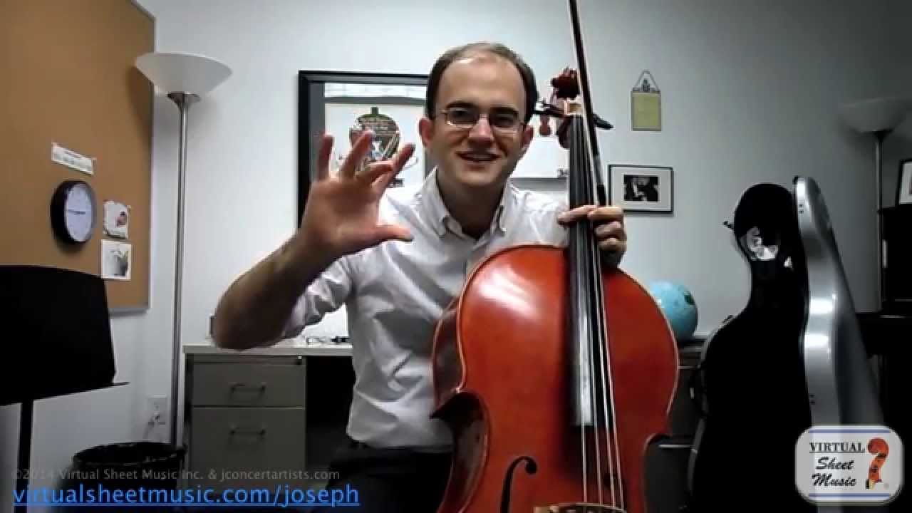 Cello Lesson - How to Play The Swan by Saint-Saens - YouTube