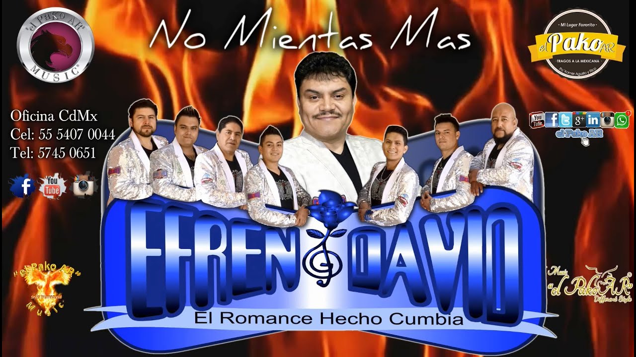 No Mientas Mas - Efren David con Saludo Music "el Pako AR" Pako Anaya ...