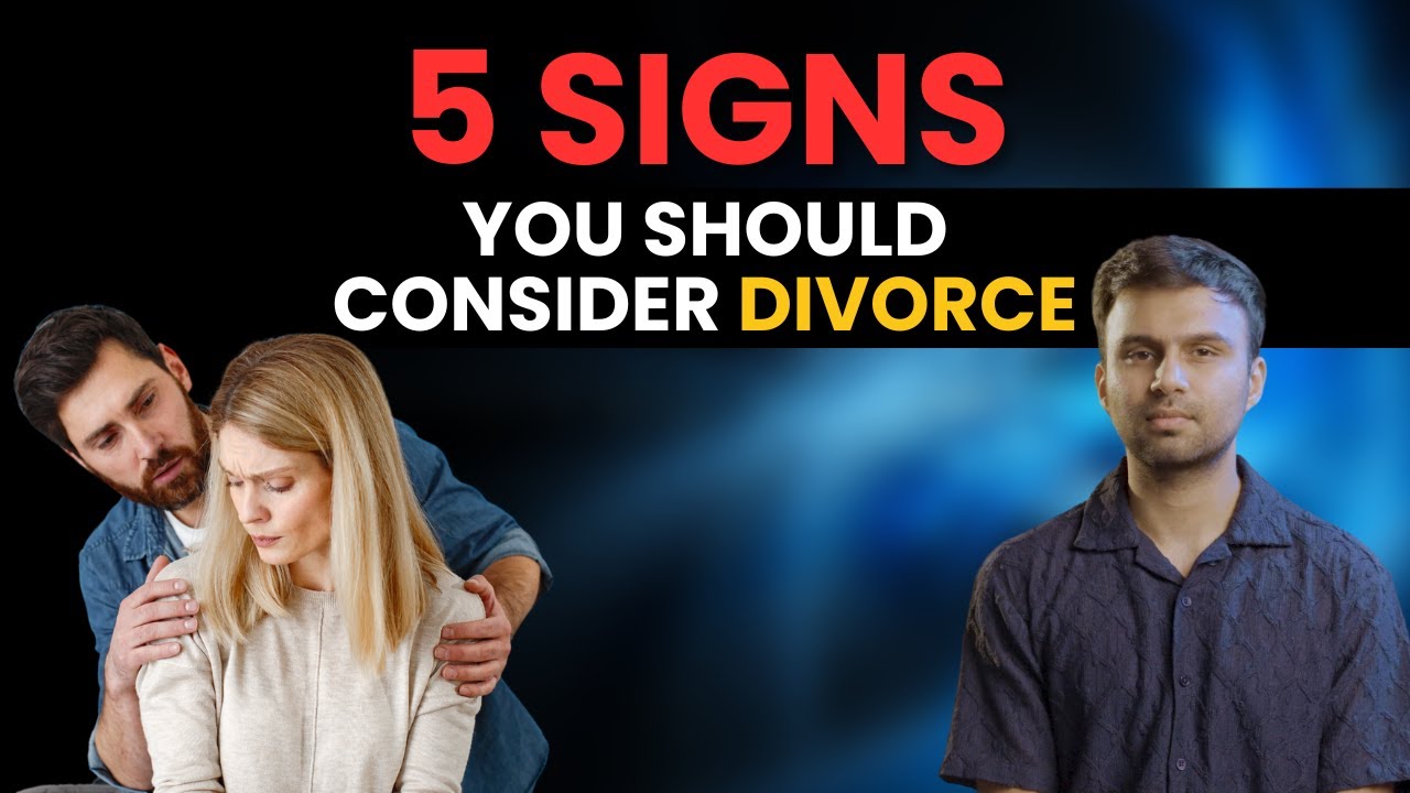 5 signs you should consider divorce - YouTube