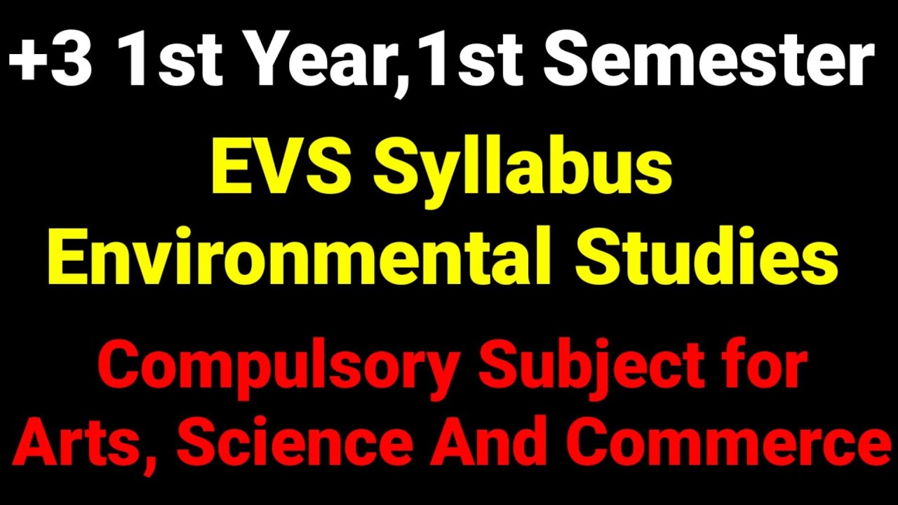 3 1st Year 1st Semester EVS Syllabus 3 1st Year Syllabus YouTube 3-1st-year-1st-semester-evs-syllabus-3-1st-year-syllabus-youtube