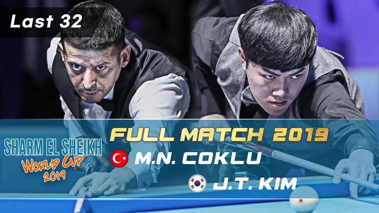 Last 32 - Murat Naci COKLU vs Jun Tae KIM (Sharm El Sheike World Cup 3 ...