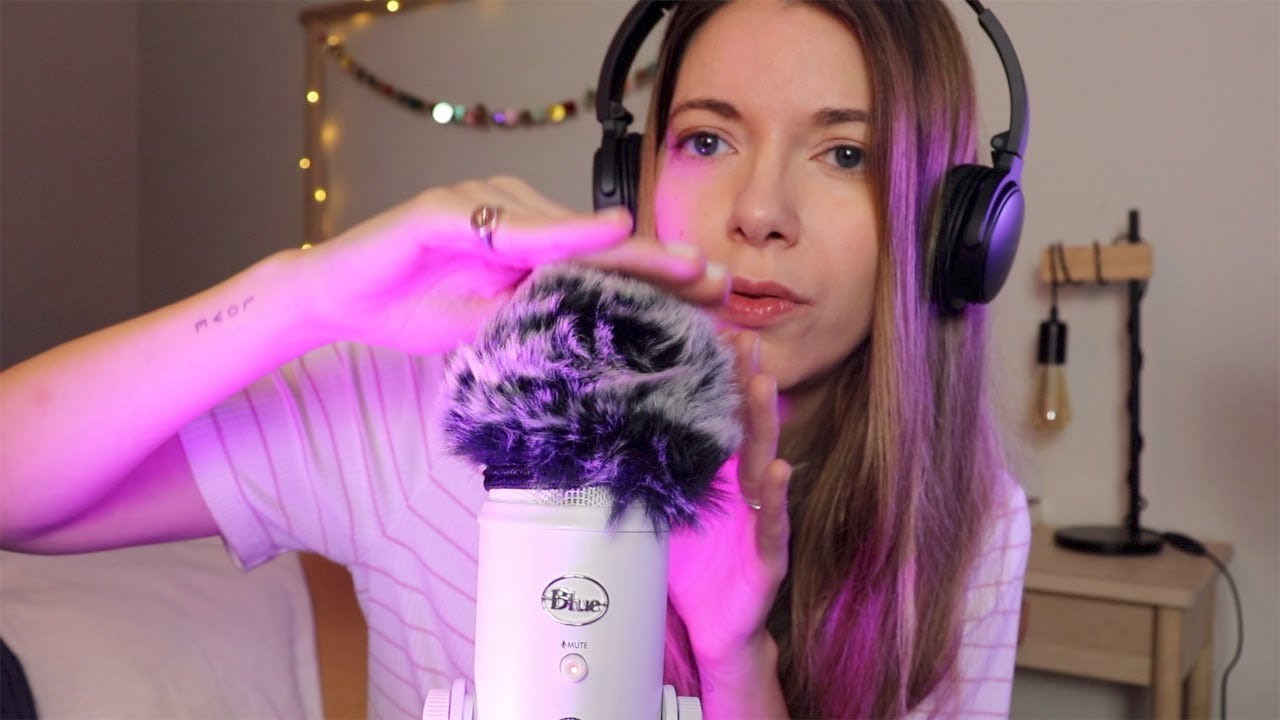 🖤 ASMR brushing the mic | para DORMIR y Relajarse LOVE ASMR - YouTube