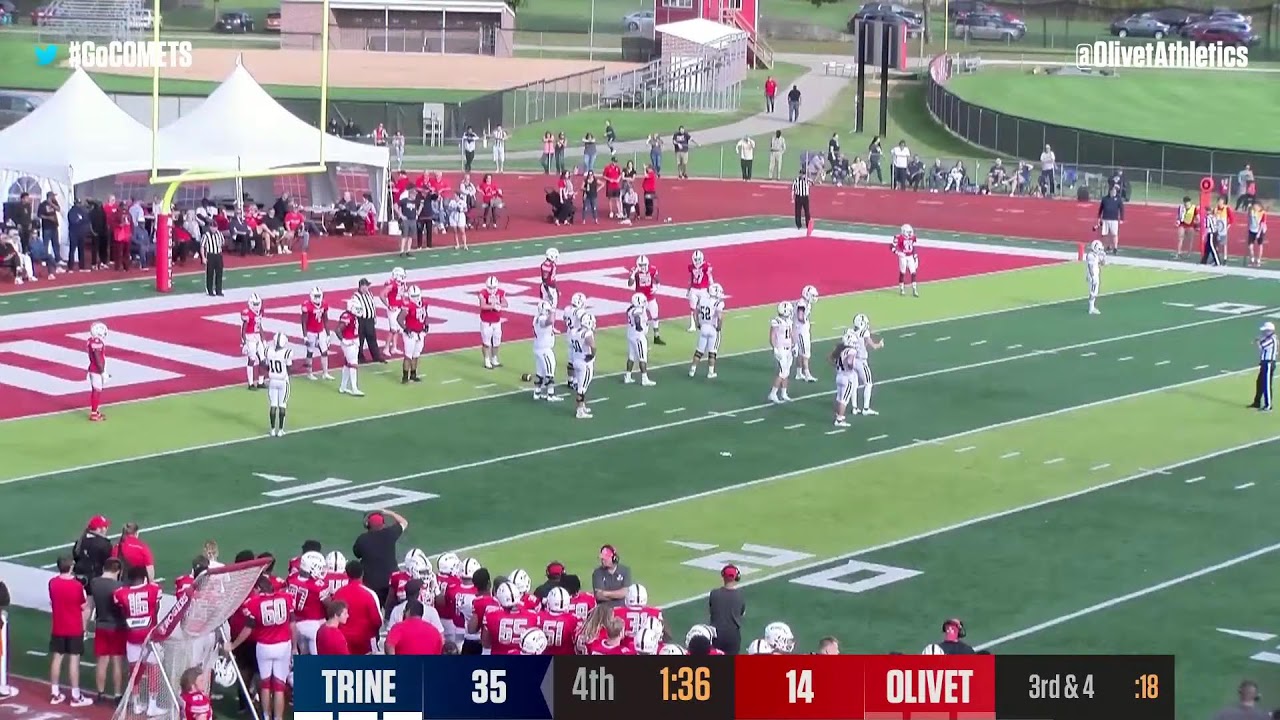 College Football: Trine University at Olivet College - YouTube