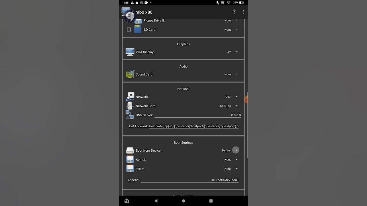how to run Windows 95 on Android limbo pc emulator..........😍😍😍 - YouTube