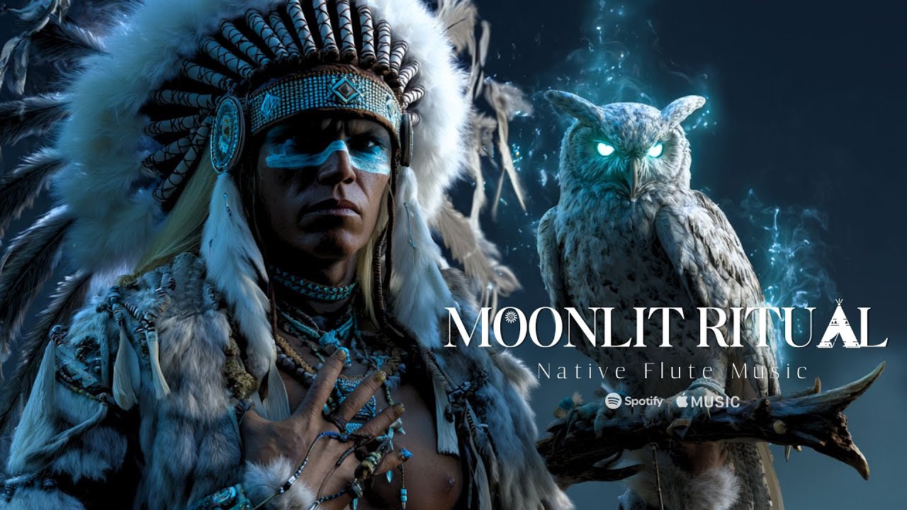 Moonlit Ritual | Native American Flute Music for Deep Calm Inner Peace ...