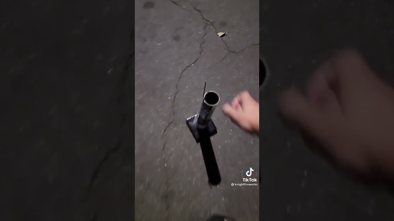 Huge firework setting all the car alarms off - YouTube