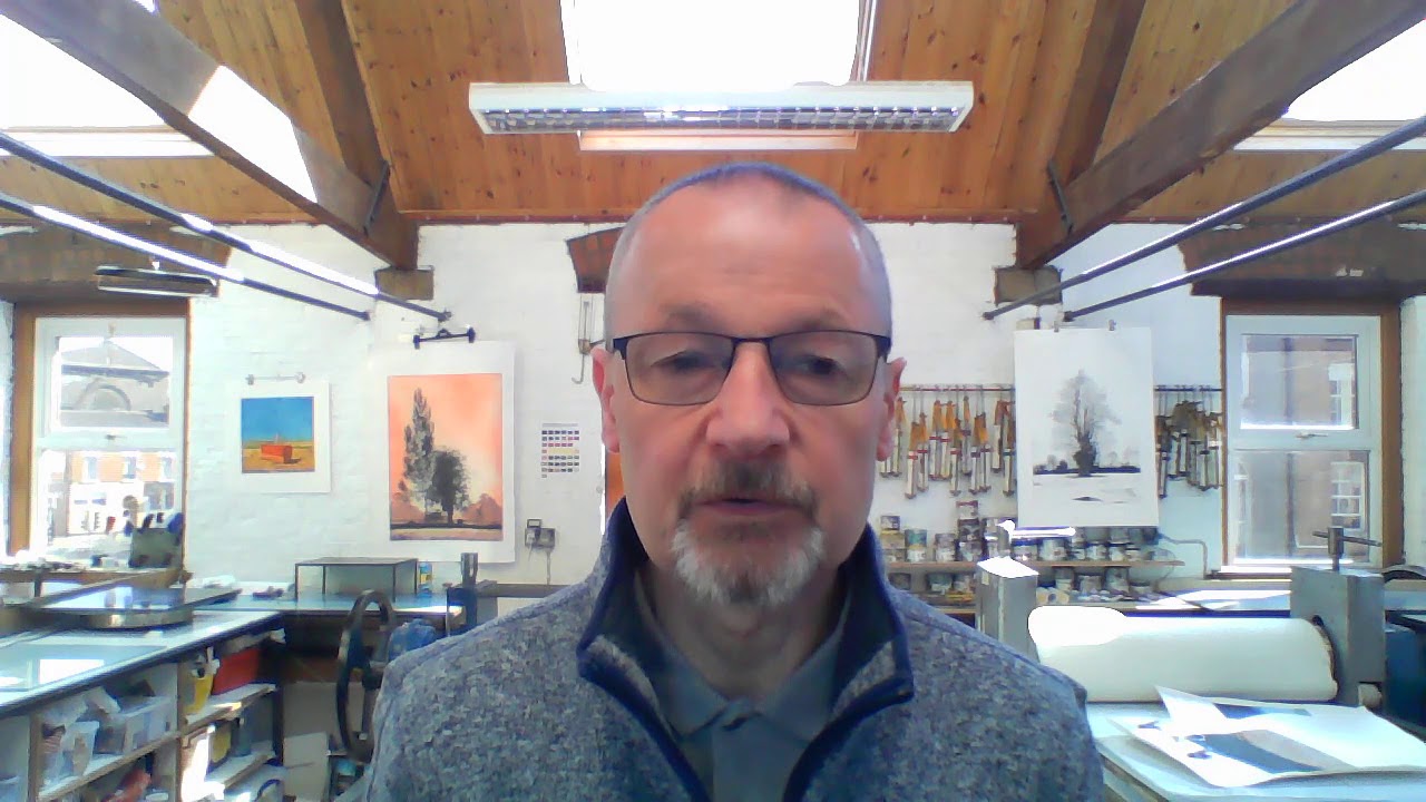 Graphic Studio Dublin - Making Art Printing at Draiocht 2020 - YouTube