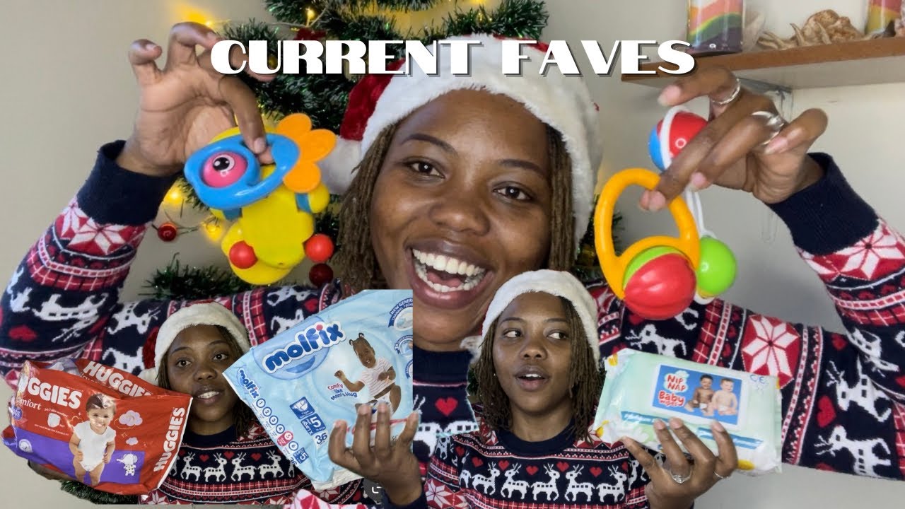 CURRENT FAVES | BABY &MOM EDITION |Vlogmas Day 30 - YouTube