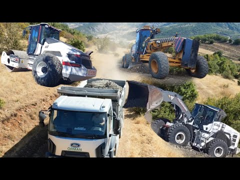 CAT 140M FOREST MONSTER-ORMAN CANAVARI-HİDROMEK LOADER-WE ARE MAKING SUPERSTRUCTURE^#djimini3pro