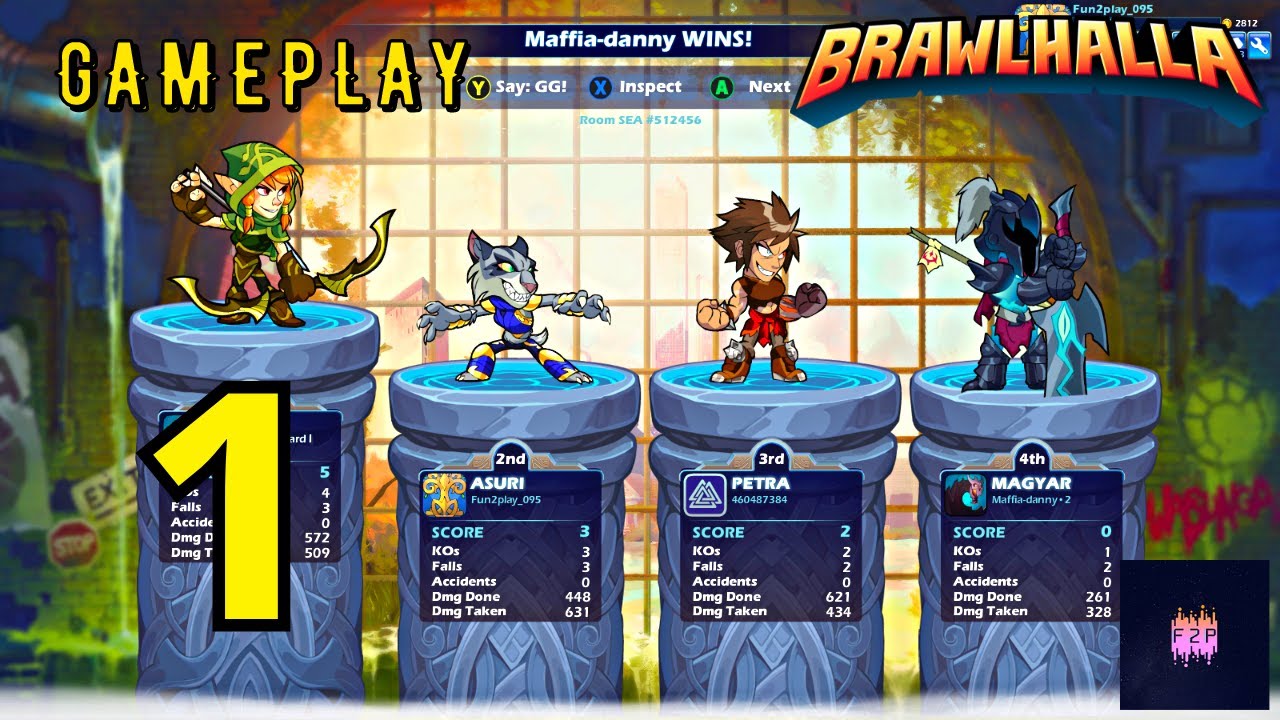 Brawlhalla Gameplay Part 1 (PC) - YouTube