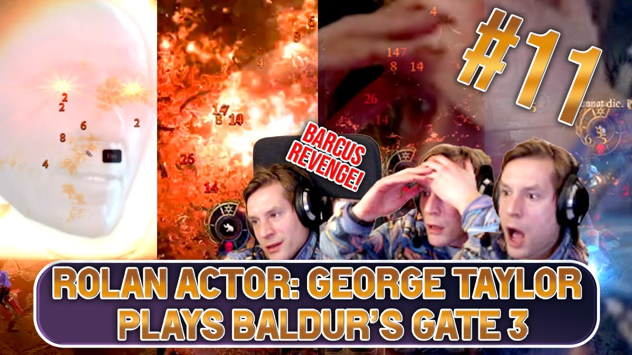 Rolan's actor - George Taylor plays Baldur's Gate 3 - Part 11 - LIFE'S ...