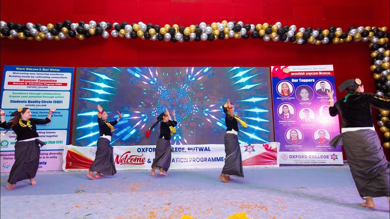 Tappa dance by Oxfordians || Welcome Programme - YouTube