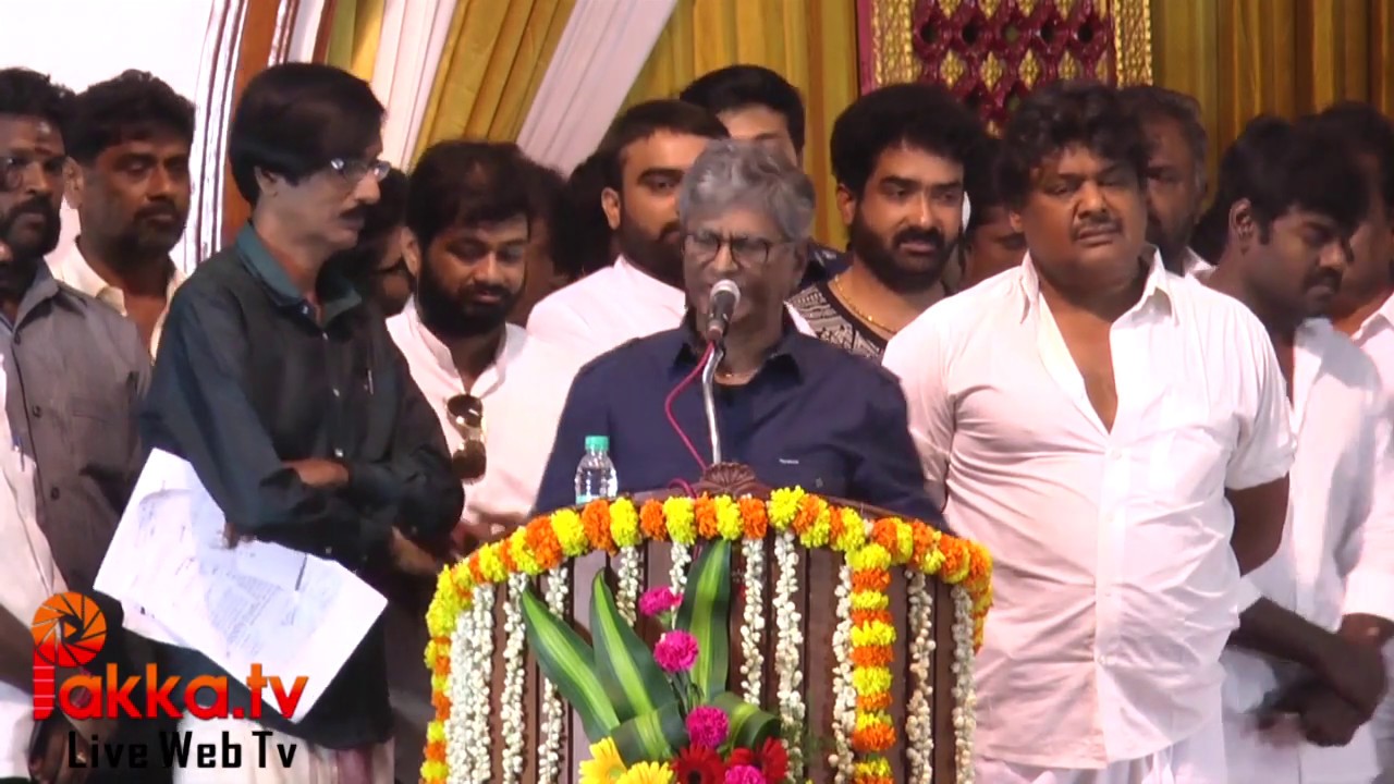 Director SA Chandrasekhar Speech at Film Producers council members ...