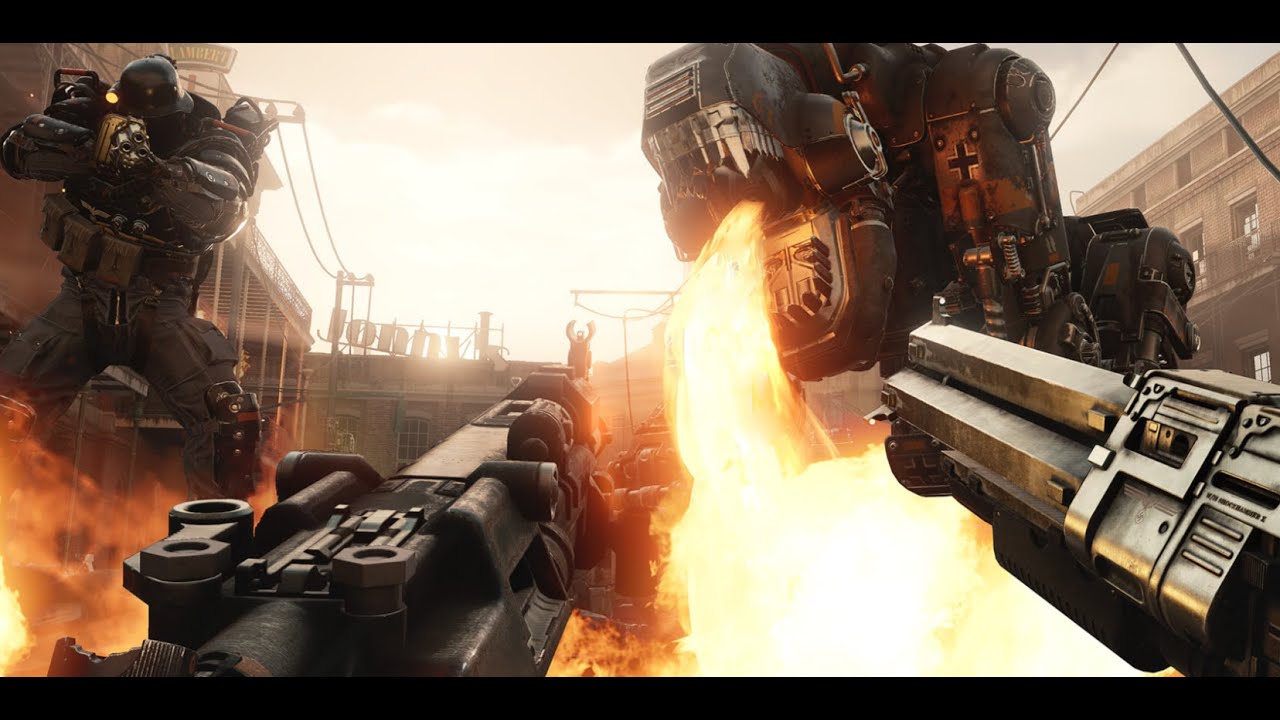 PELEANDO Contra N*ZIS y ROBOTS!! || Wolfenstein 2: The New Colossus EP ...
