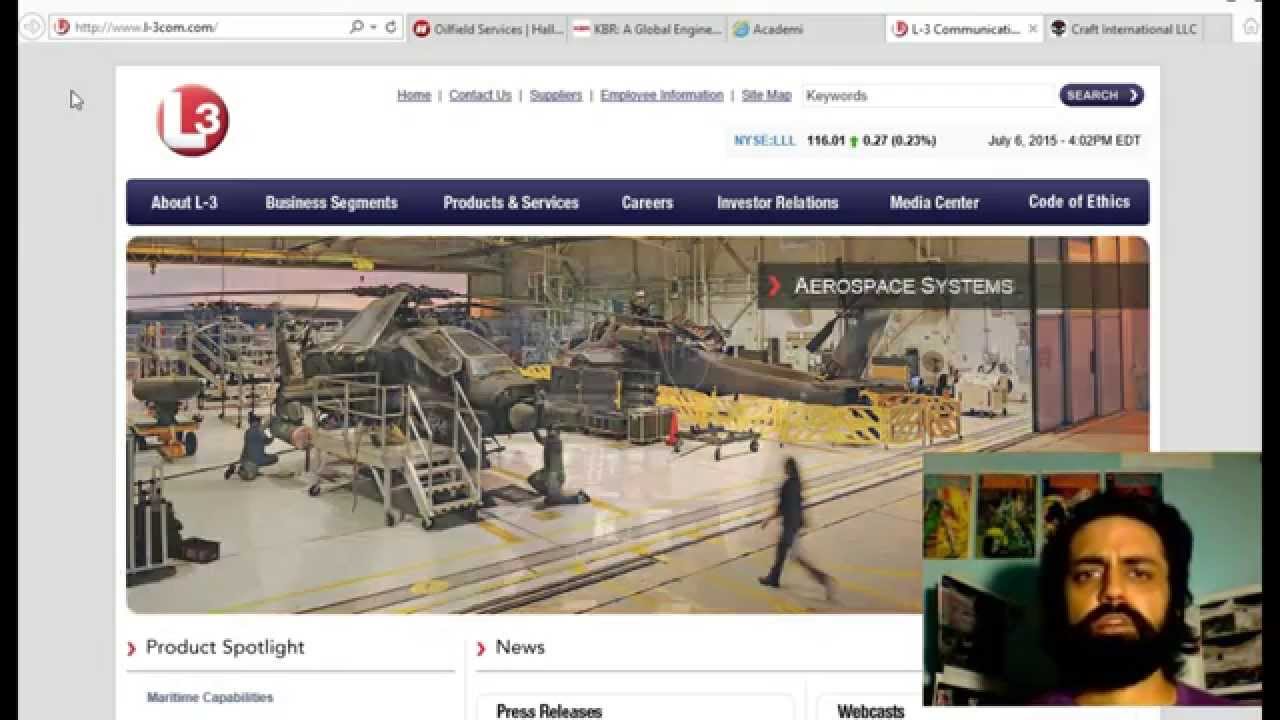 Military Contractors- RYP Episode 1 (Halliburton, KBR, Academi, L-3 ...