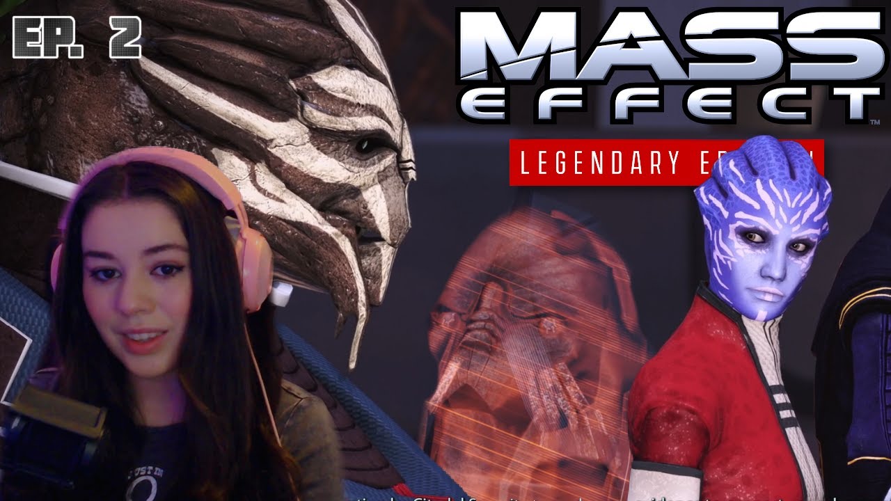 Meeting the Citadel Council! | Mass Effect Ep.2 | Legendary | - YouTube