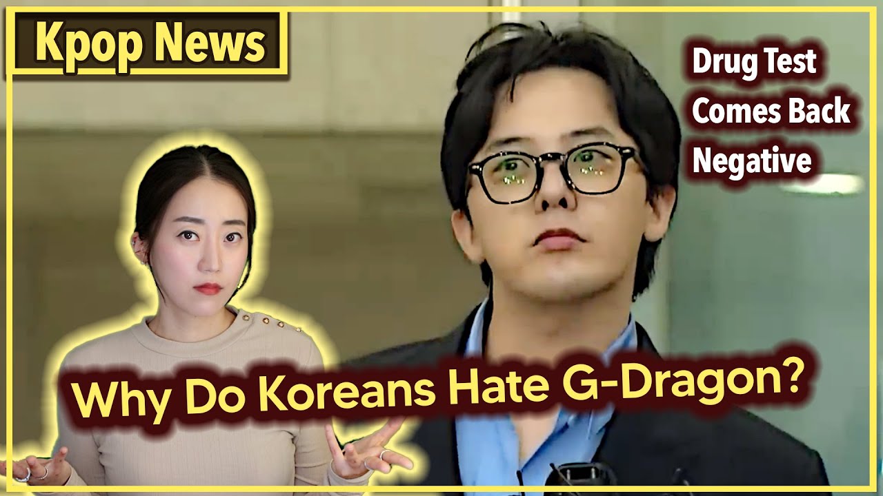 G-Dragon Drug Test Comes Back Negative - YouTube
