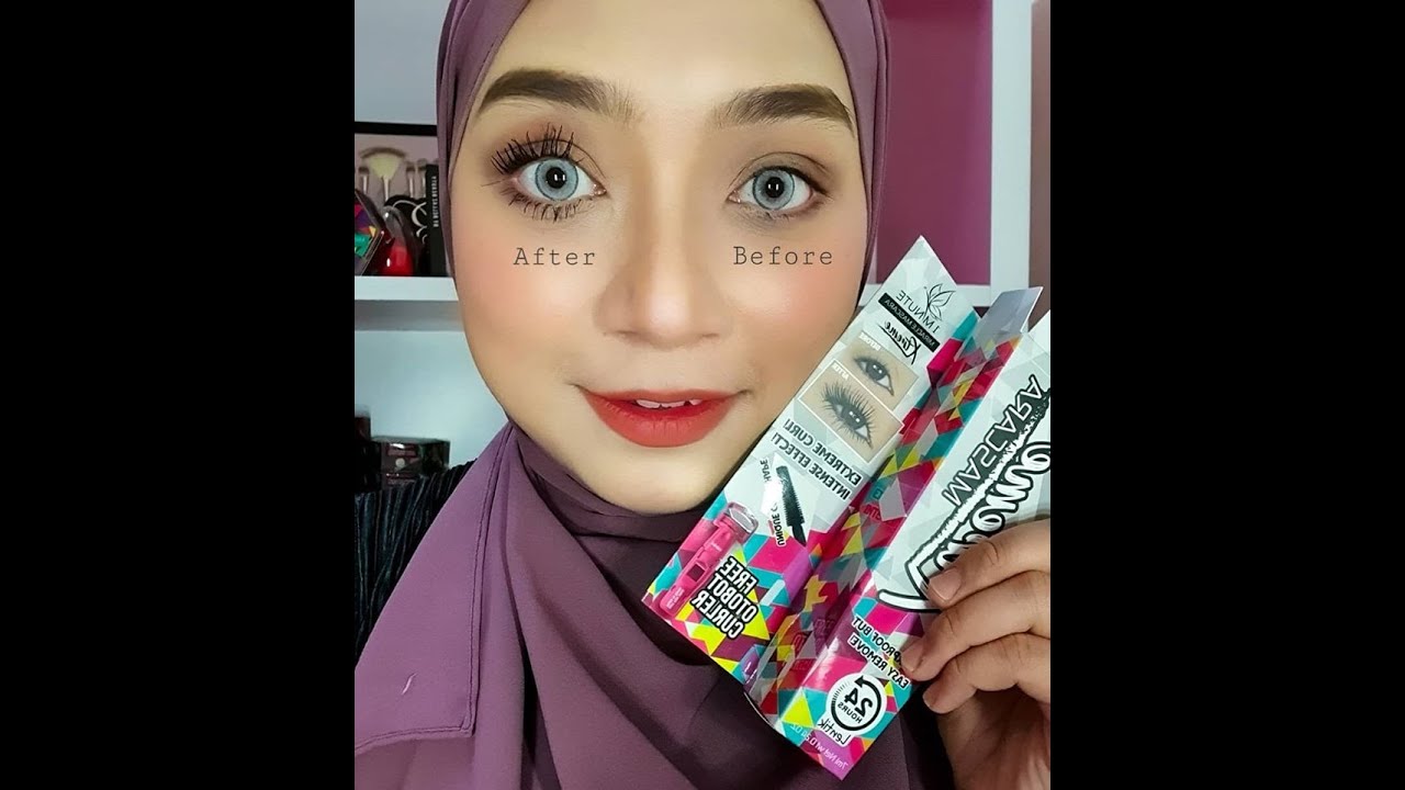 Makeup Harian Simple Bersama Founder 1 Minute Miracle, Mascara nya ...