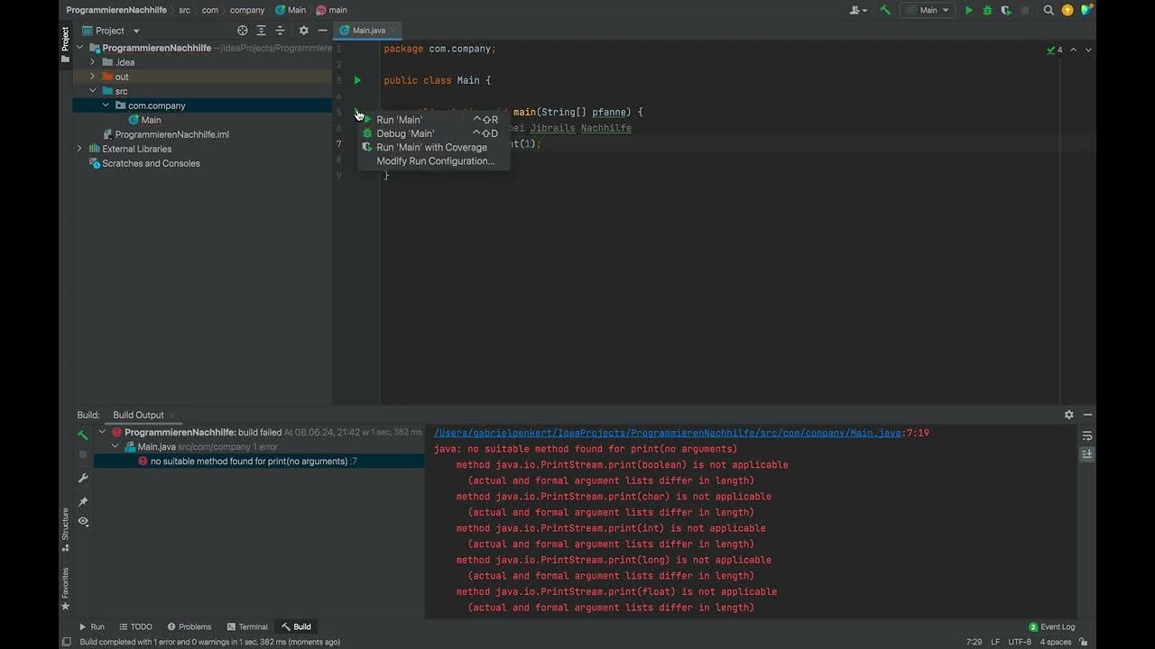 System.out.println() // Java // Deutsch - YouTube