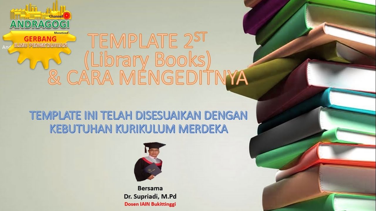 TEMPLATE PPT KEDUA BERBASIS KURIKULUM MERDEKA & CARA MENGEDITNYA - YouTube