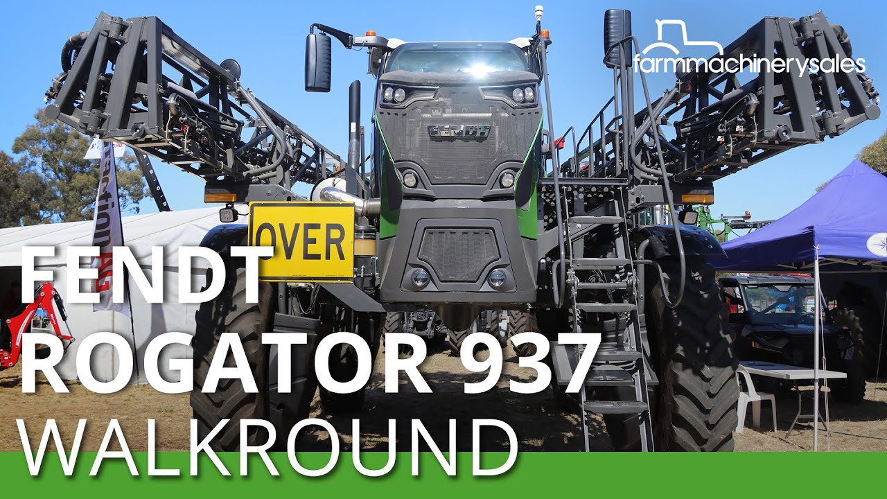 2024 Fendt Rogator Walkaround | 937 sprayer makes Aussie debut at WMFD ...