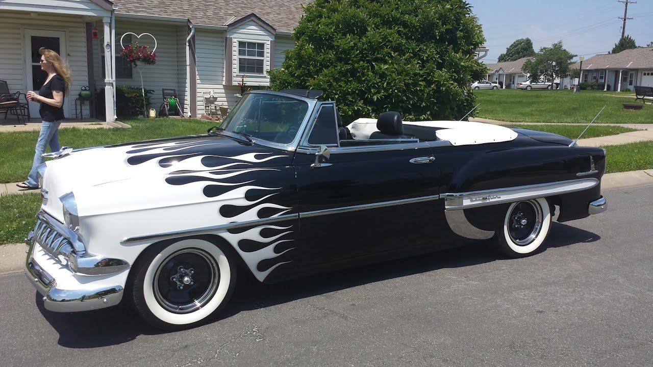 Custom 1954 Chevy BelAir Convertible - YouTube