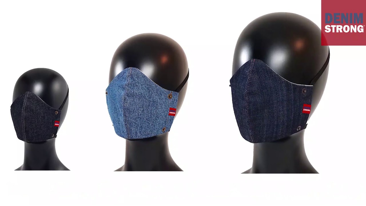 Denim Strong Face Masks - YouTube