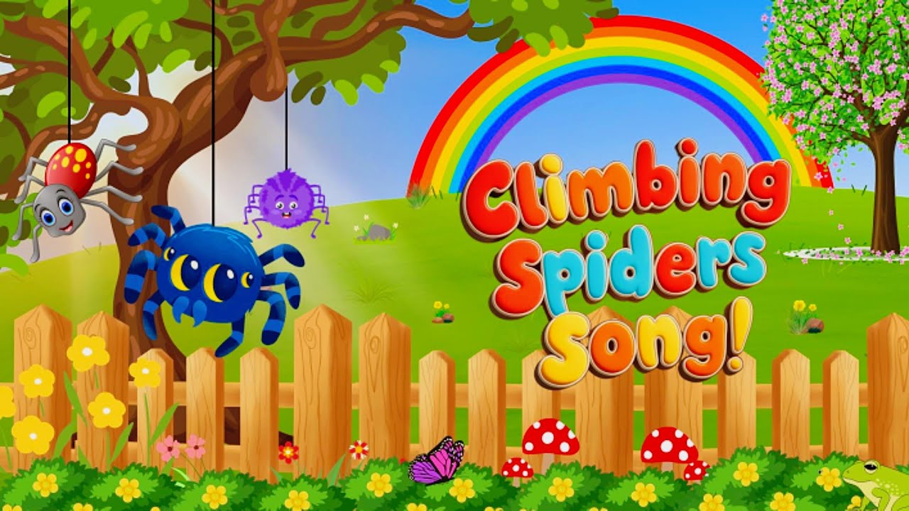 Itsy Bitsy Spider New Version | Climbing Spiders Song For Kids ...