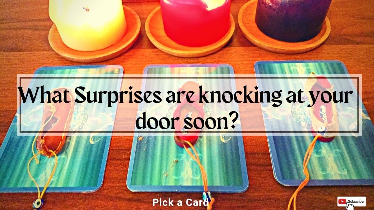 🍀🔮 Pick a Card - What Surprises are Knocking at Your Door?🧿💕🧛🏽‍♀️ - YouTube