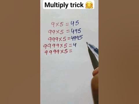 fast multiply trick #multiply_short_tricks #youtubeshorts - YouTube