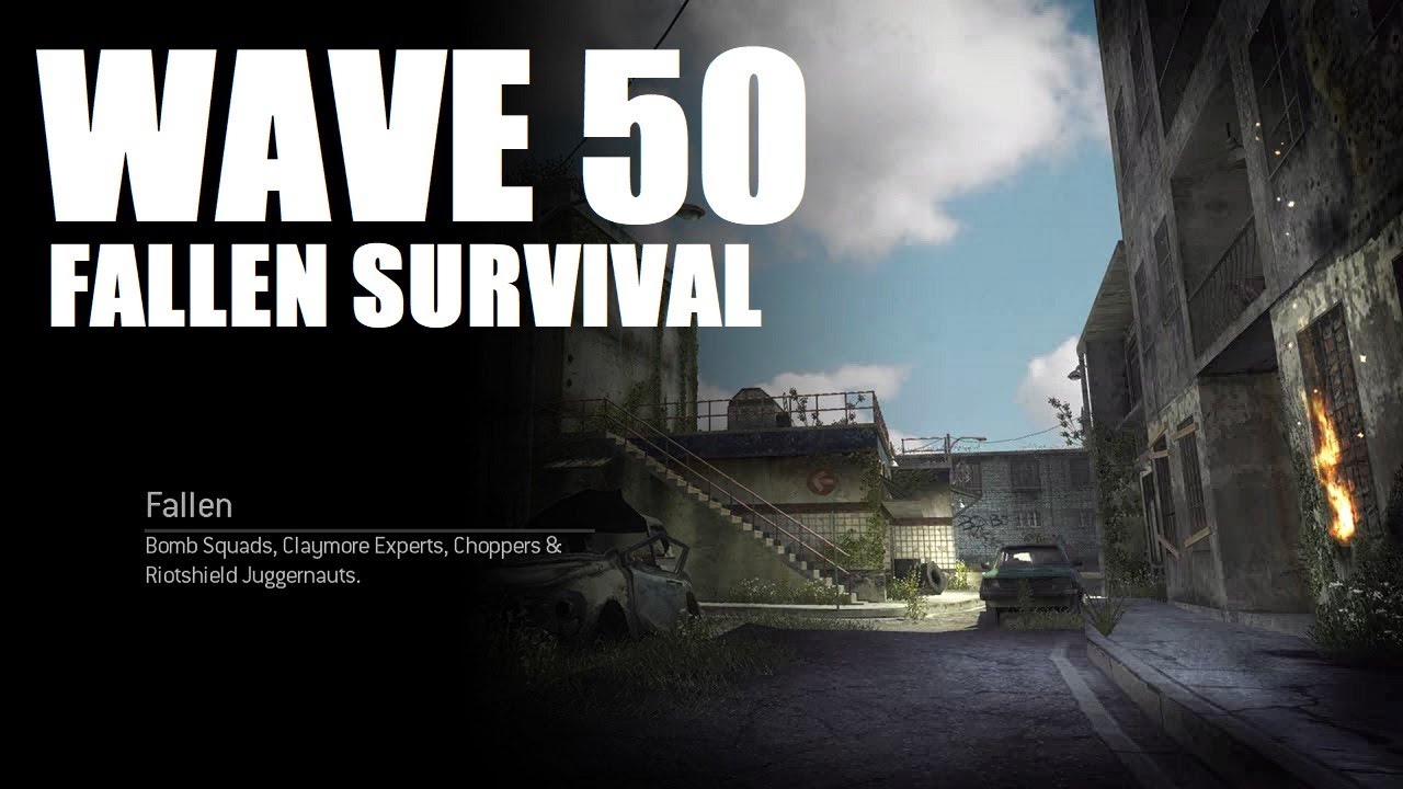 Mw3 Fallen Solo Survival Wave 50 Modern Warfare 3 - YouTube