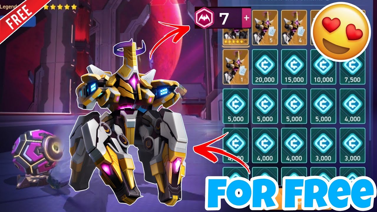 BLOCKHORN MECH FOR FREE😱|BLOCKHORN|MECH ARENA - YouTube