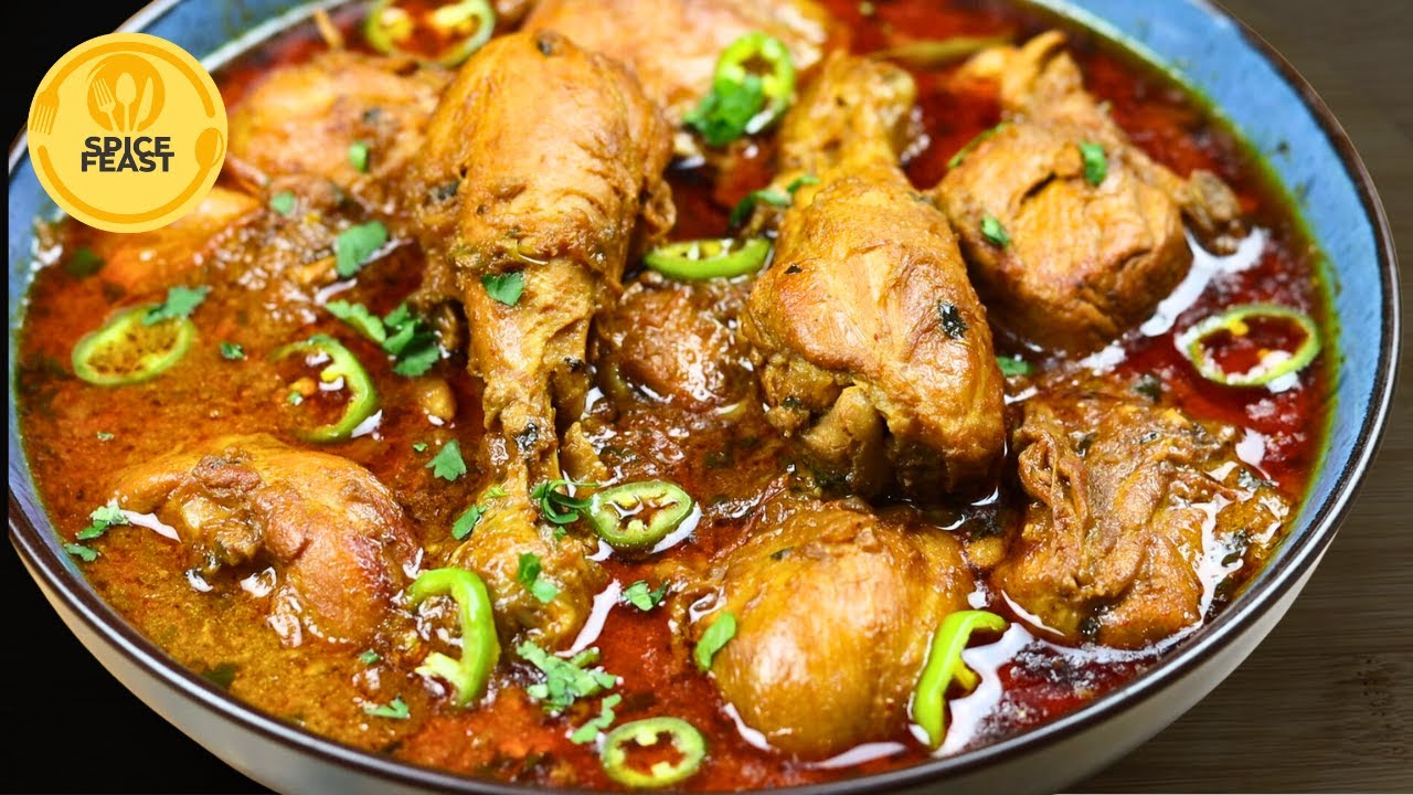 PUNJABI CHICKEN CURRY | PUNJABI CHICKEN GRAVY RECIPE | TARI WALA ...