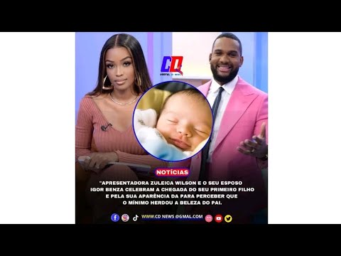 Igor benza e zuleica Wilson celebram a chegada do seu primeiro filho 🇦🇴 ...