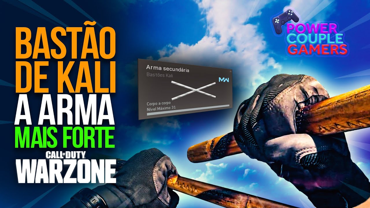 A ARMA MAIS FORTE DO WARZONE - BASTÃO DE KALI A ARMA MAIS QUEBRADA DO ...