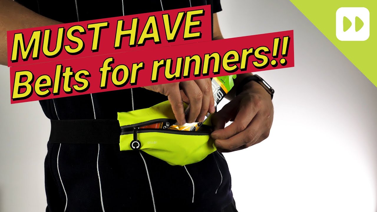The BEST running belt for marathon runners - YouTube