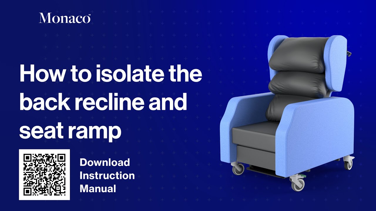 How to isolate the back recline and seat ramp on a Monaco - YouTube