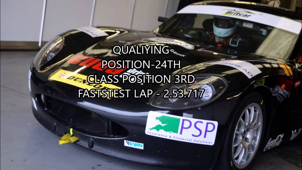 ROUND 1 BRITCAR 2016 GINETTA G40 GT5 - YouTube