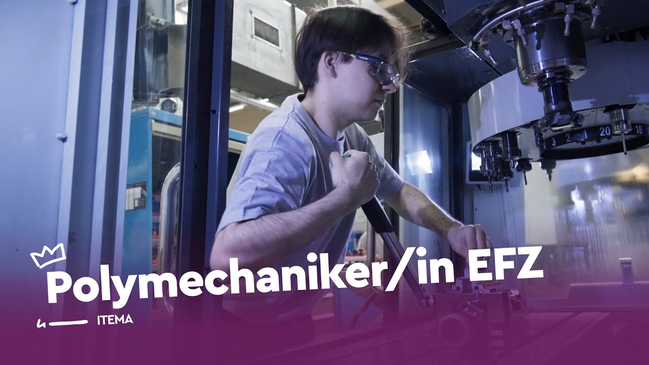 Drehen, Fräsen und Bohren: Polymechaniker/in EFZ - ITEMA | Lehrstellenvideo | Yousty - YouTube