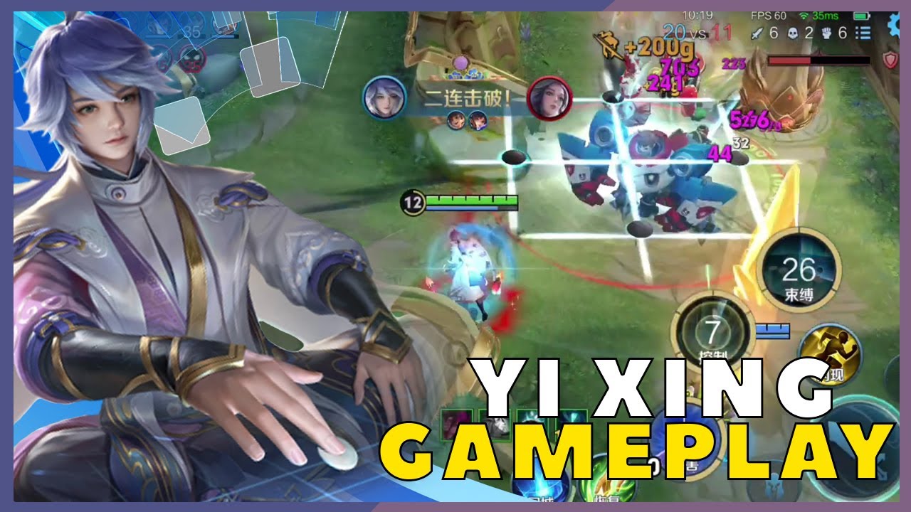 Yi Xing Is A Very Fun Hero | Honor of Kings - YouTube