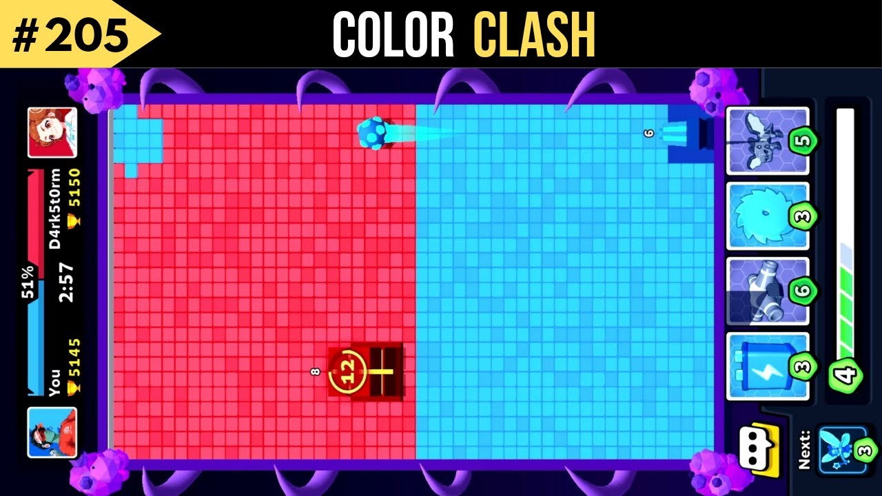 Color clash gameplay - satisfying games android - android gameplay ...